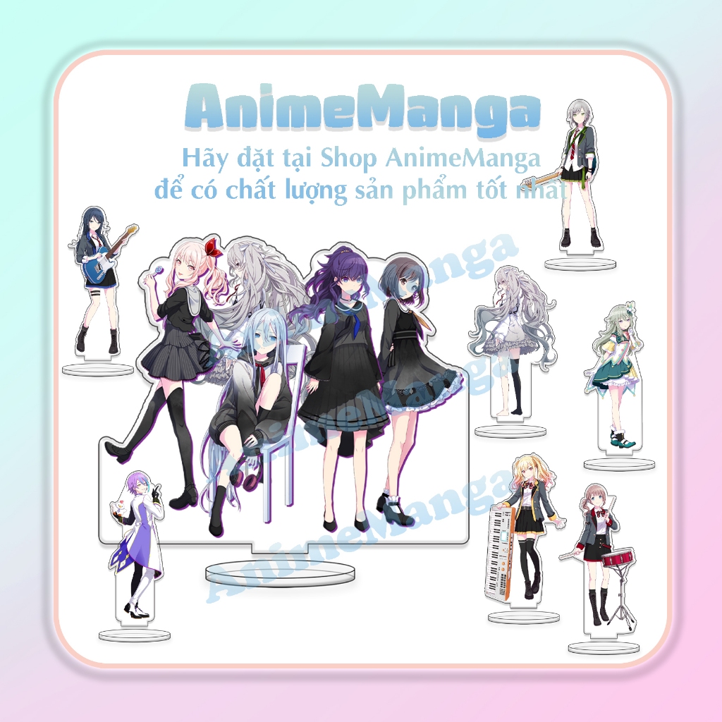 Mô Hình Nhân Vật Anime Bộ Virtual Singers Chất Liệu Acrylic trong suốt ...