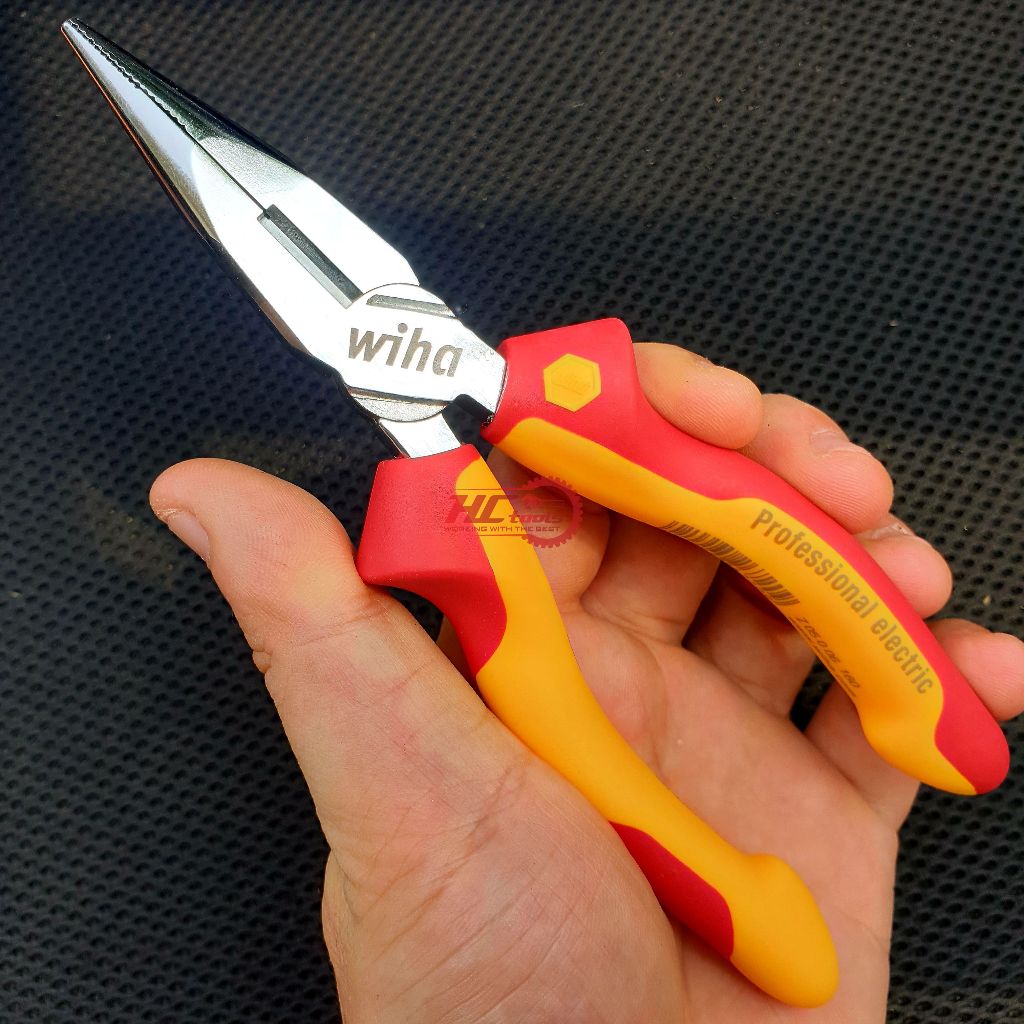 Kìm nhọn Wiha 26720 dài 160mm loại cách điện 1000v Germany Hàng Chính ...