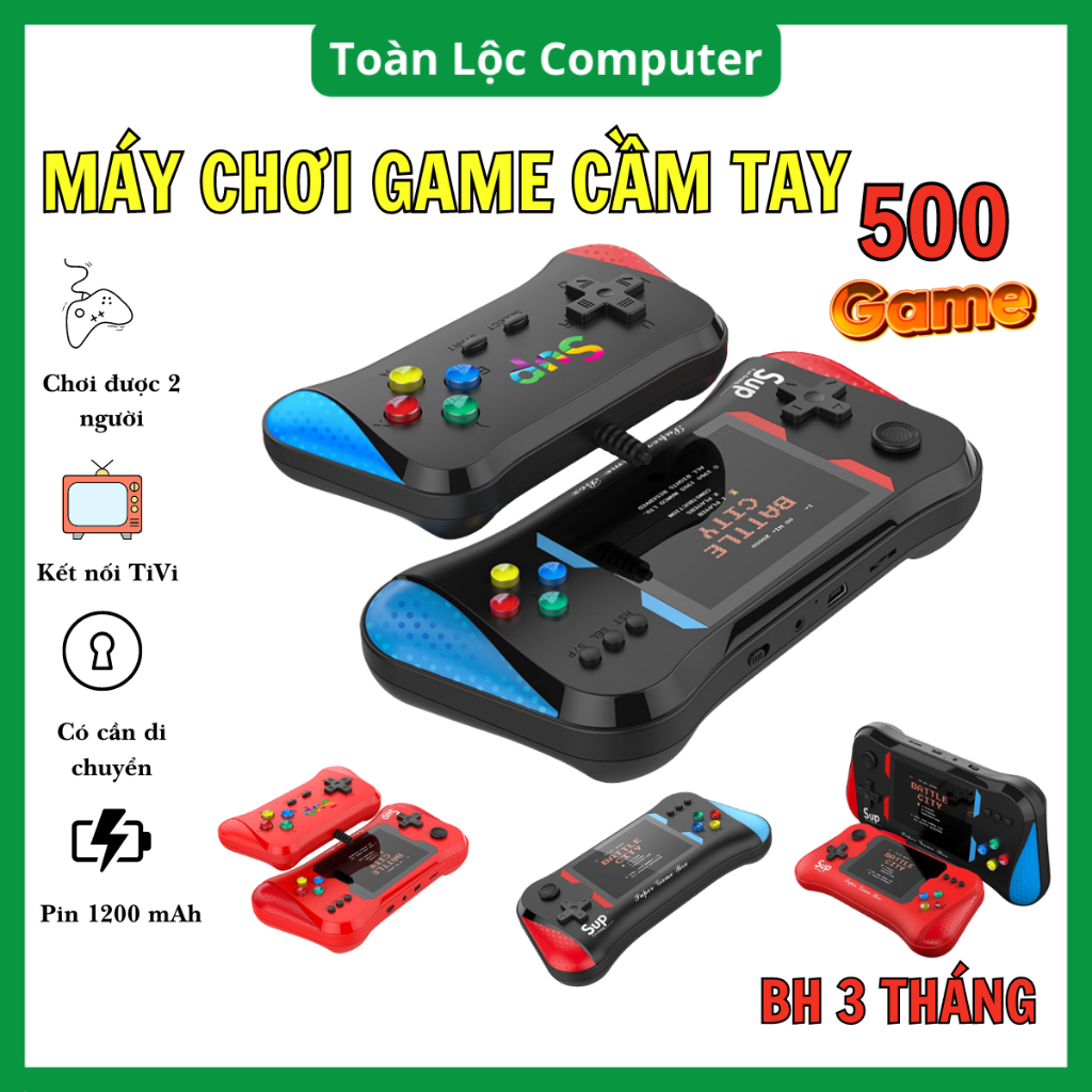 Máy Chơi Game Cầm Tay mini X7 P-lus Hơn 500 Game Màn Hình HD Phiên Bản ...