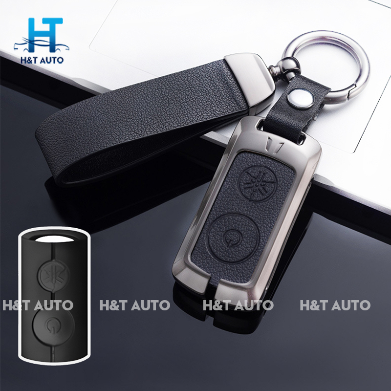 Bọc Da Chìa Khóa Smart Key Xe Máy Yamaha Nmax Xmax Aerox Sniper Y16 ...