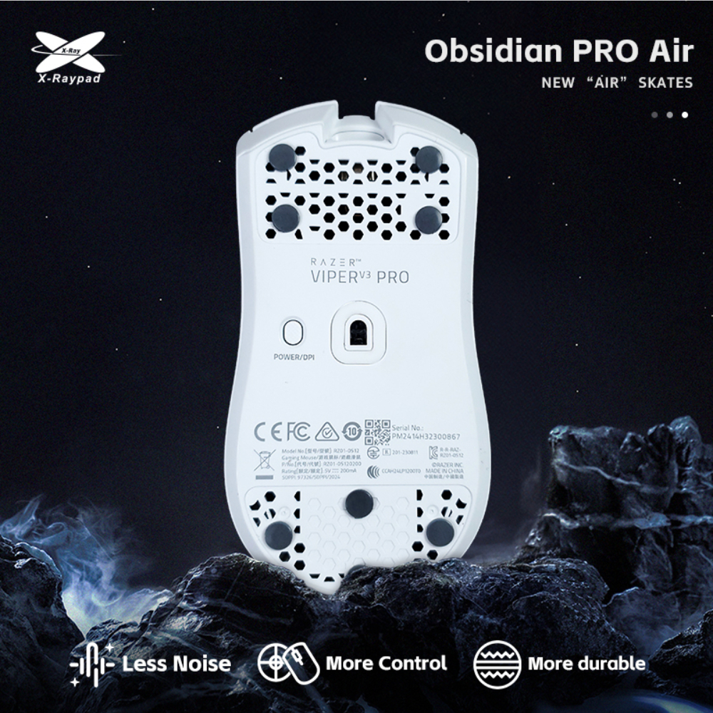 Mouse Feet X-RAYPAD Obsidian Control - QMTECH STORE | Shopee Việt Nam