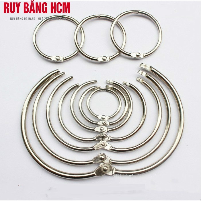 Khoen tròn đóng mở làm album flash card đủ size 2cm-9cm | Shopee Việt Nam