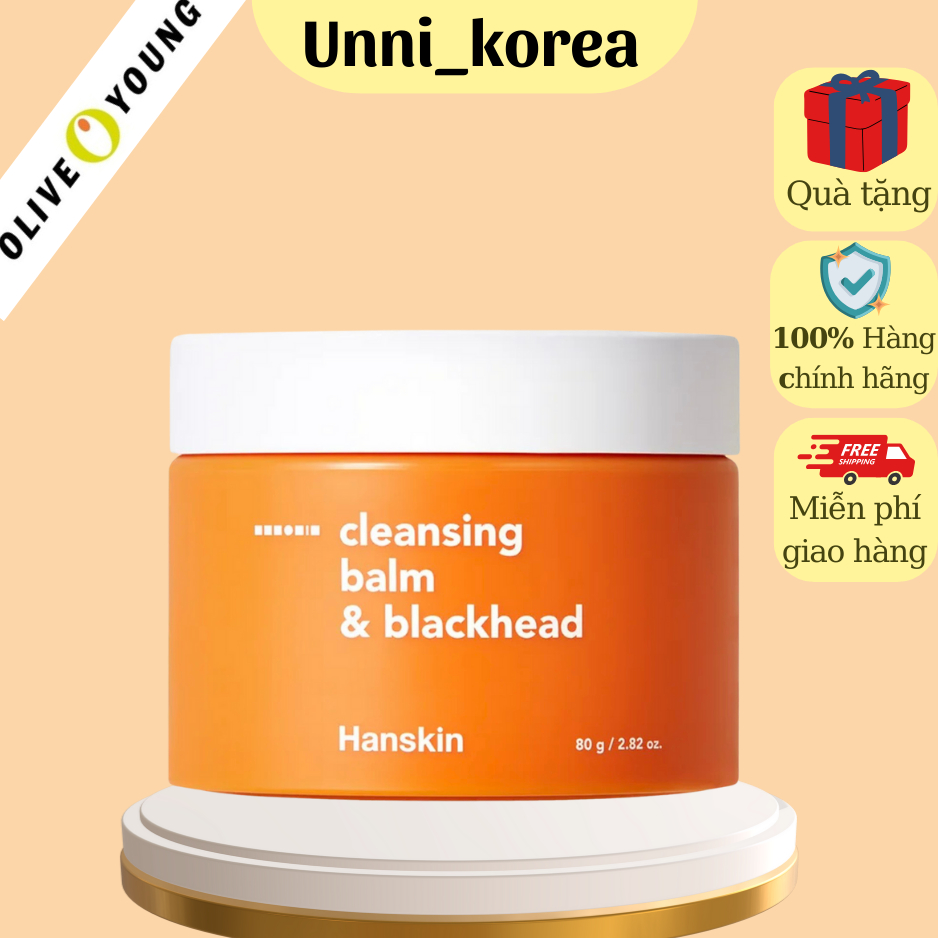 Sáp Tẩy Trang Dành Cho Da Khô Hanskin Cleansing Balm & Blackhead Pore ...