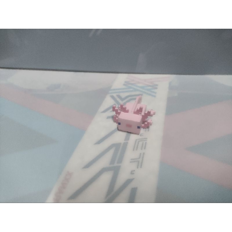 mô hình mini axolotl trong minecraft | Shopee Việt Nam