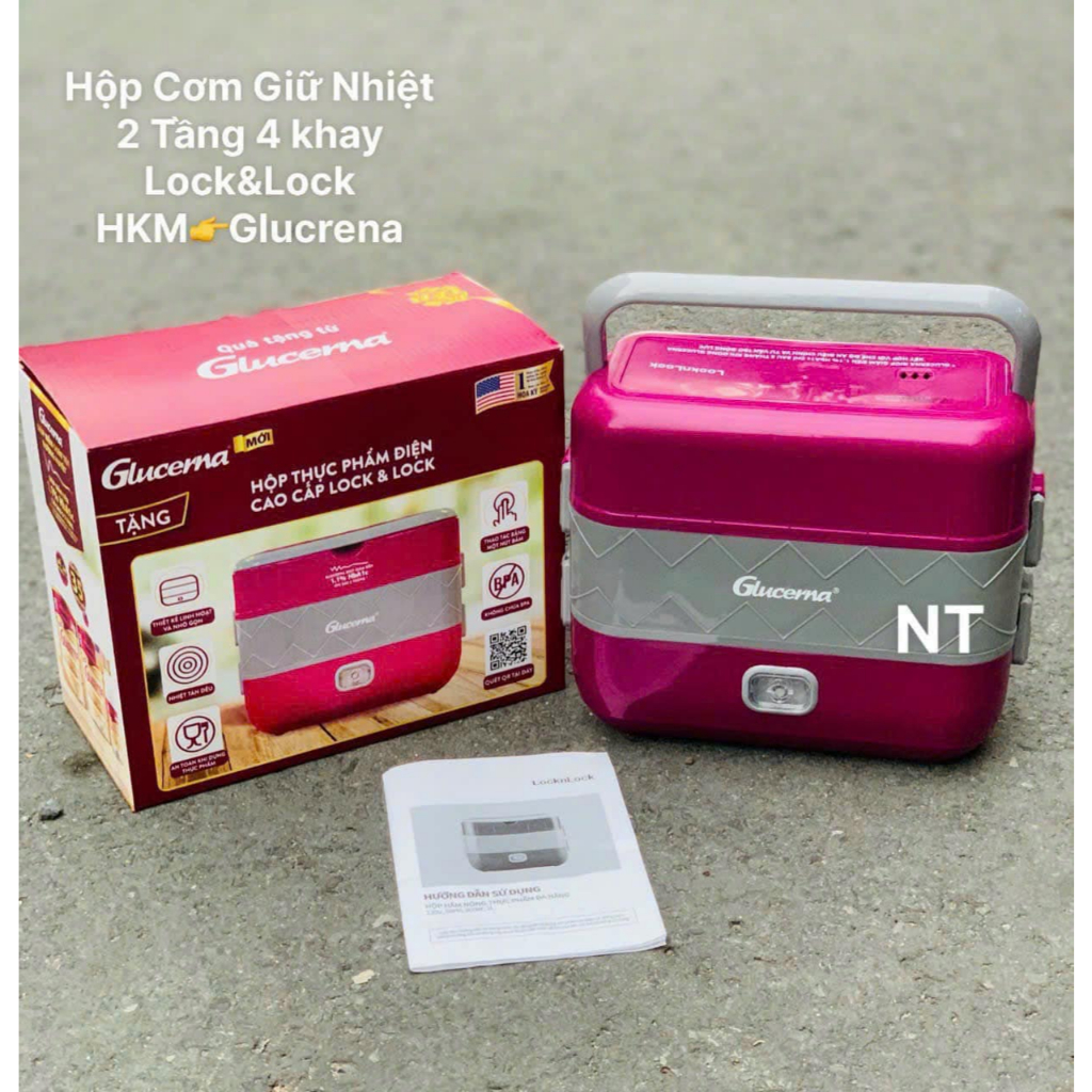 Hộp Cơm Điện Lock&Lock hâm nóng thức ăn dung tích 1.7L EJR236 Hàng ...