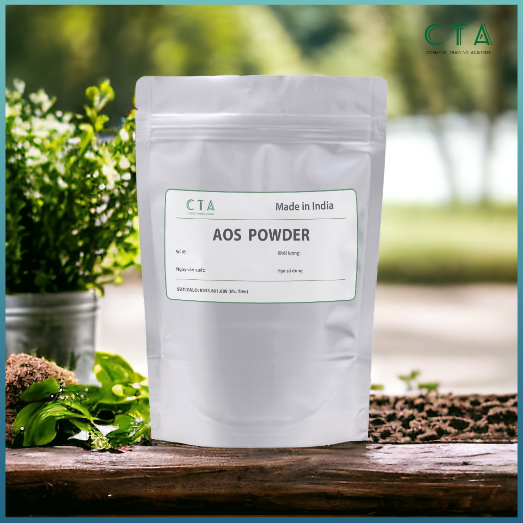 100-1000g Bột 𝗔𝗢𝗦 𝗣𝗼𝘄𝗱𝗲𝗿 (𝗦𝗼𝗱𝗶𝘂𝗺 𝗖𝟭𝟰-𝟭𝟲 𝗮𝗹𝗽𝗵𝗮 𝗼𝗹𝗲𝗳𝗶𝗻 𝘀𝘂𝗹𝗳𝗼𝗻𝗮𝘁𝗲) chất ...