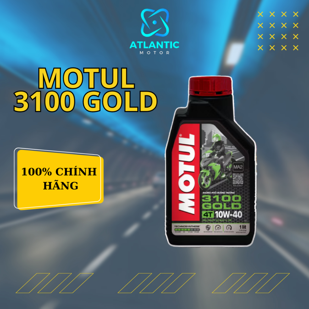 Dầu nhớt xe Máy MOTUL 3100 GOLD 4T 10W40 1L | Shopee Việt Nam