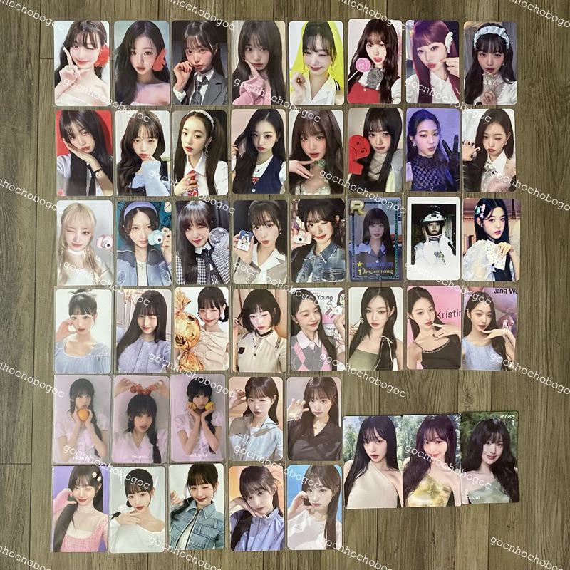 [Giá trị cao] Photocard thẻ ảnh IVE Wonyoung, Rei, Gaeul, Yujin, Liz, Leeseo chính hãng | Shopee ...