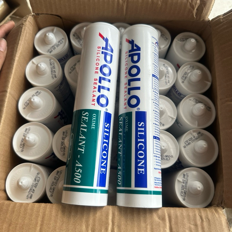 Keo Silicon APOLLO A500 GRAY/Màu xám 300ml | Shopee Việt Nam