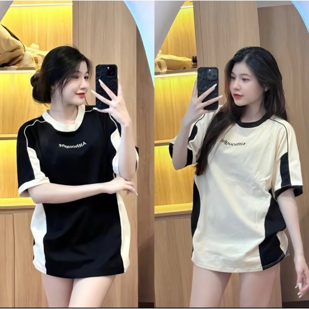 Áo Thun AM Nam Nữ Form Rộng ALTHOUGH | Shopee Việt Nam