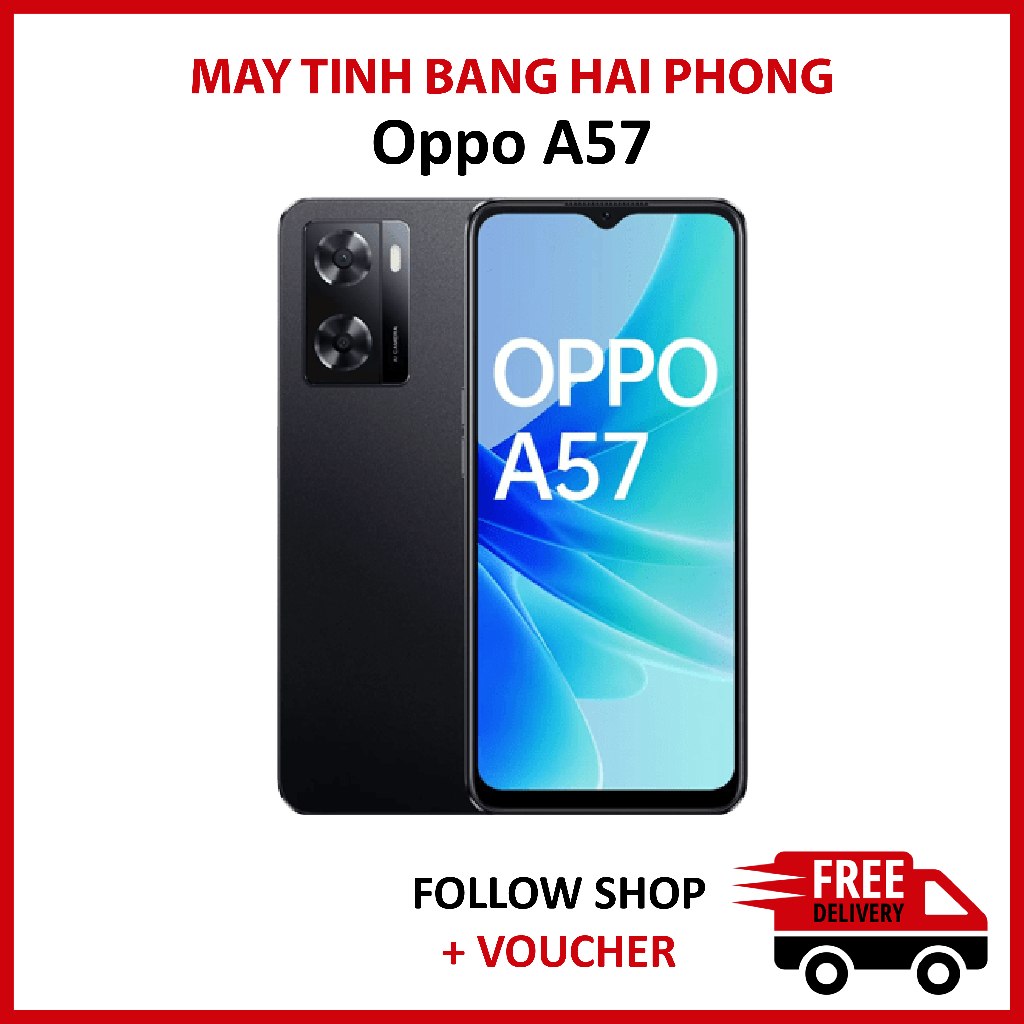 Điện thoại Oppo A57 4G RAM 6/128GB chip Helio G35 dung lượng pin 5000 ...