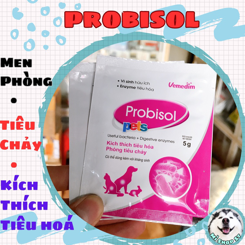 Probisol Men Tiêu Hóa Dành Cho Chó Mèo Gói 5gram | Shopee Việt Nam