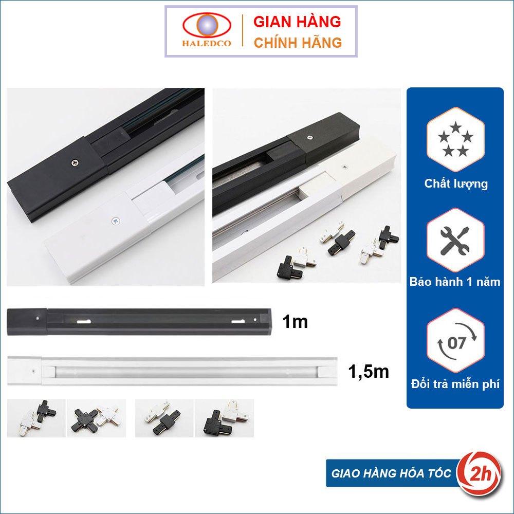 Thanh Ray Đèn Ray Rọi 1M, 1.5M - Khớp Nối Thanh Ray HALEDCO 220V - Bảo ...
