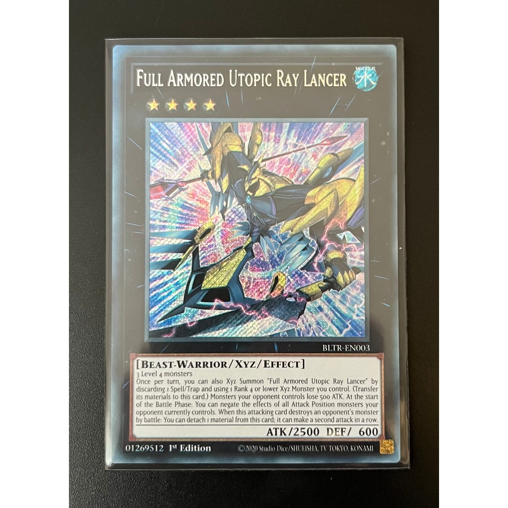 [Thẻ bài Yugioh] - [TCG-UK] - BLTR-EN003 - Full Armored Utopic Ray ...
