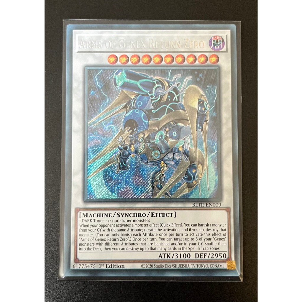 [Thẻ bài Yugioh] - [TCG-UK] - BLTR-EN009 - Arms of Genex Return Zero ...