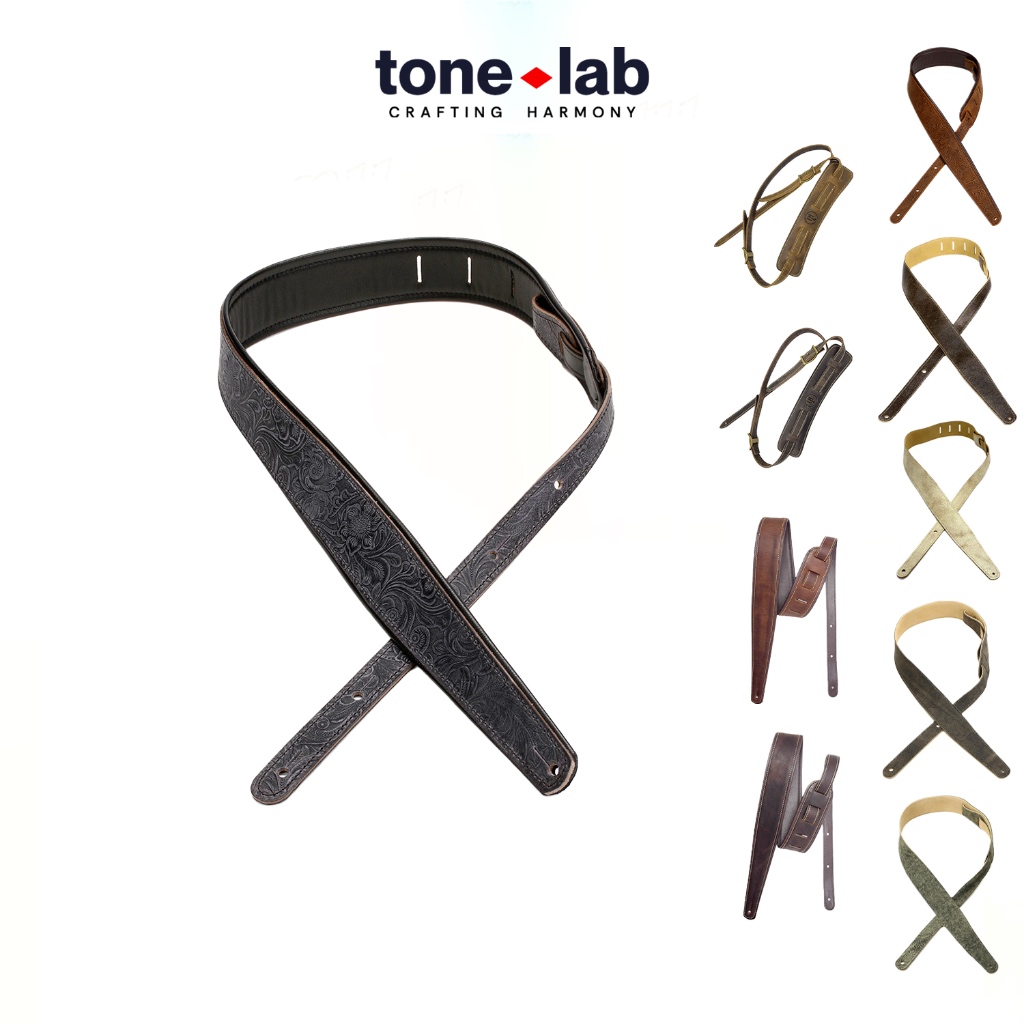 [Tone Lab] [HCM] Dây đeo đàn guitar strap LM Products da (handmade in ...