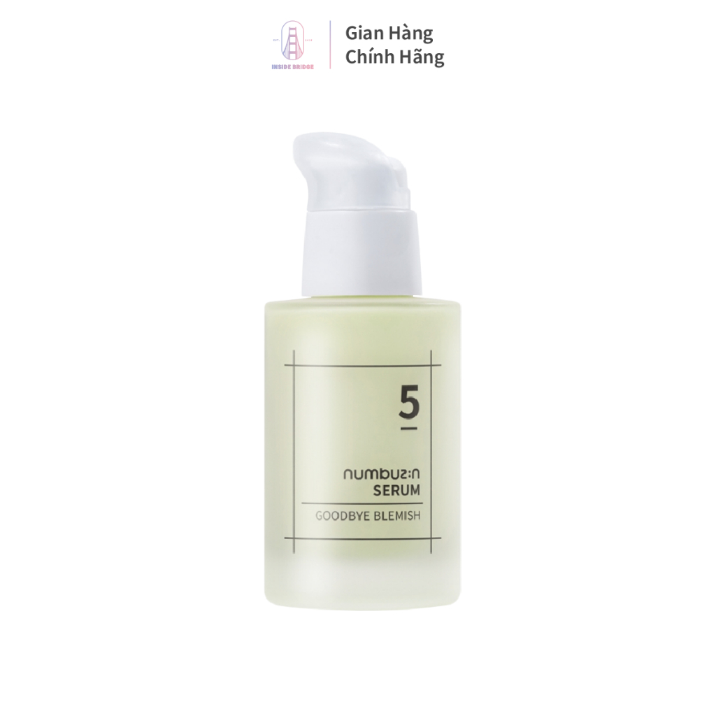 Serum Dưỡng Ẩm Sáng Da Numbuz:n No.5 Goodbye Blemish Serum 50ml | Shopee Việt Nam