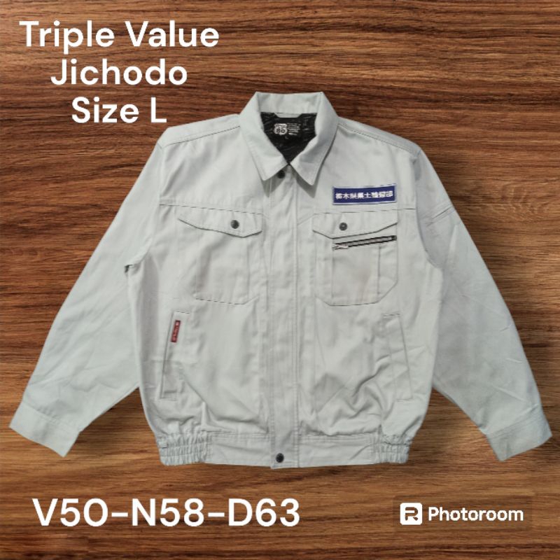 [2HAND] ÁO KHOÁC WORKWEAR TRIPLE VALUE JICHODO (Vui lòng đọc phần mô tả sản phẩm) | Shopee Việt Nam