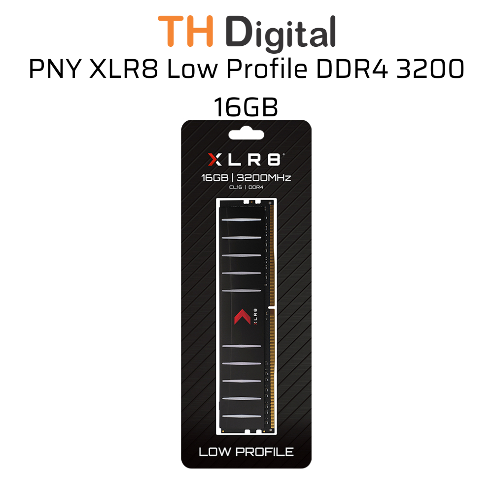 Ram PNY XLR8 Low Profile DDR4 3200 16GB LONGDIMM (Single pack) 16-20-20 ...