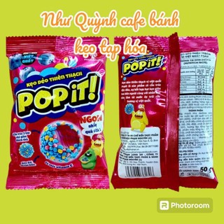 MIX 3 MÀU)DÂY 10 GÓI KẸO DẺO THIÊN THẠCH POPIT TỪ NƯỚC ÉP TRÁI CÂY SIÊU ...