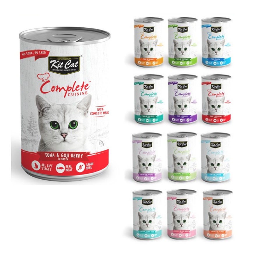 Pate Cho Mèo Kitcat - Kit Cat Complete Cuisine Lon 150gr - Nhiều Vị ...