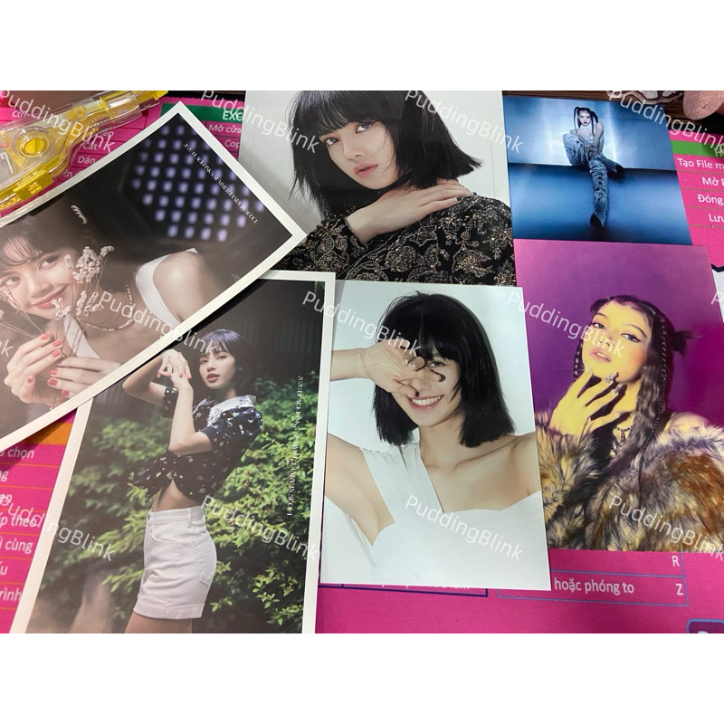 Postcard Lisa BlackPink chính hãng | Shopee Việt Nam