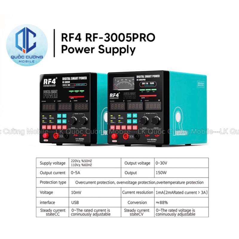 Máy Cấp Nguồn RF4 3005 Pro ( Kim và Số ) 30V-5A | Shopee Việt Nam