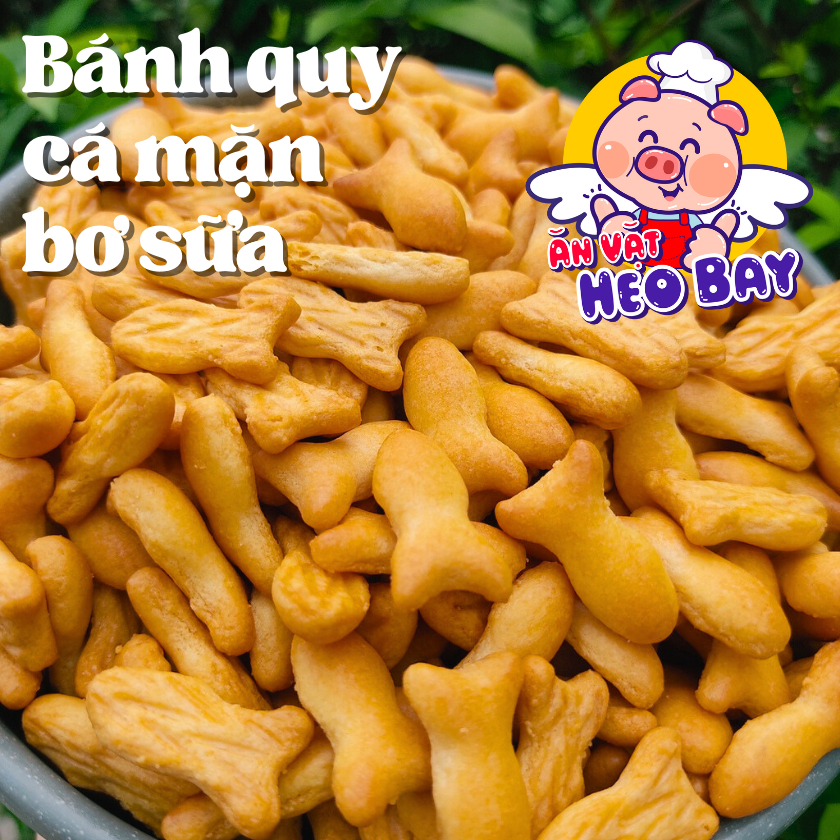 [Ngon Rẻ] Bánh Quy Cá Mặn Bơ Sữa 250G / 500G - Sạch Ngon Rẻ - Ăn Vặt ...