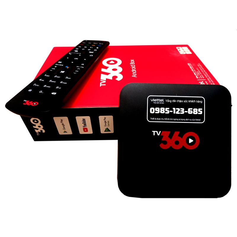 Android TV box Viettel 360 HP40a, DV9135 (MỚI FULL BOX) | Shopee Việt Nam
