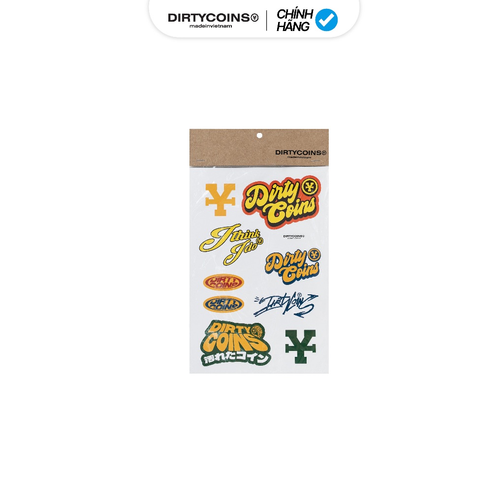 Hình Dán Sticker DirtyCoins Logo & Logo | Shopee Việt Nam