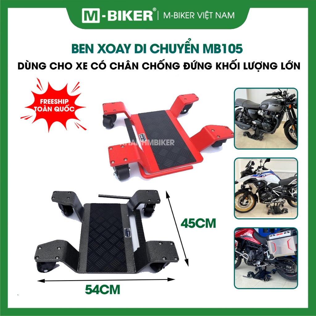 Ben xoay MB105 Series cho tất cả dòng xe có chân chống giữa chính hãng ...