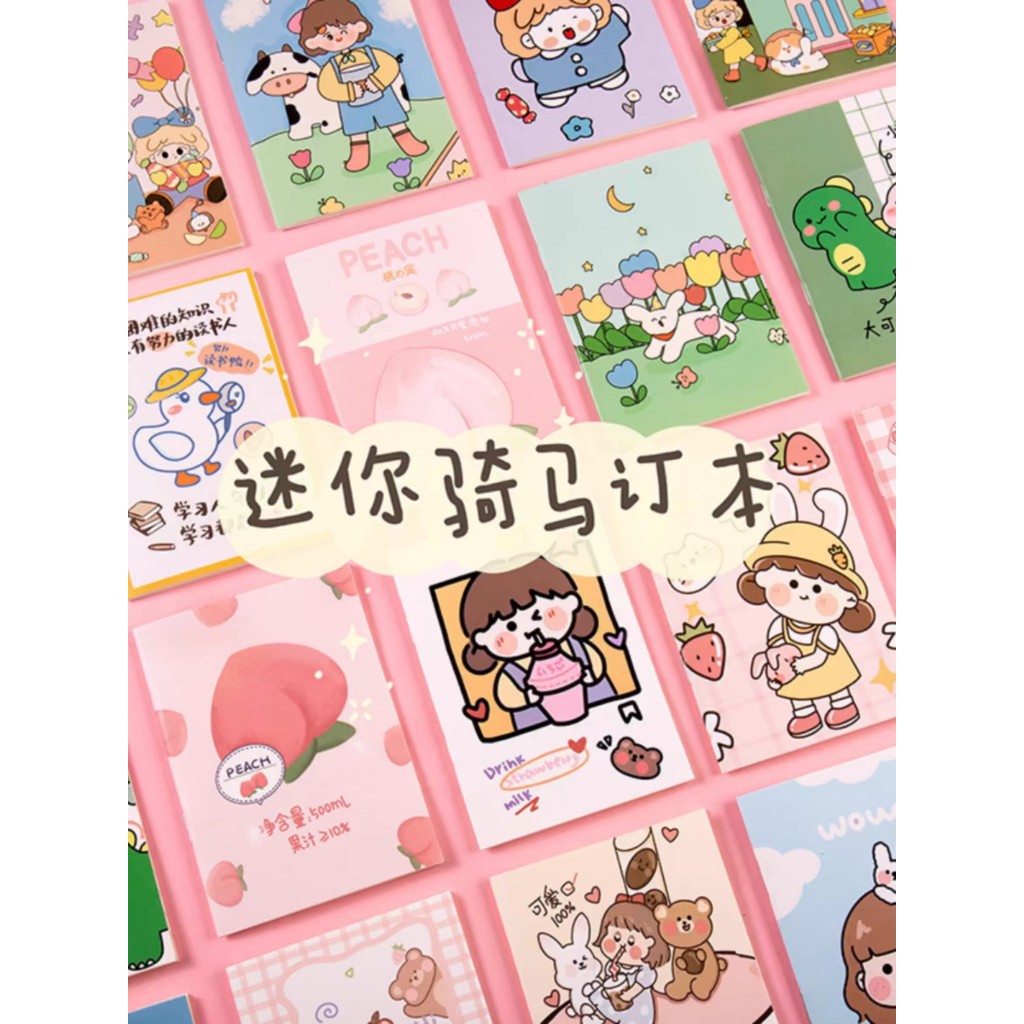 Sổ tay, note book, sổ ghim gáy A5, A7 - sổ ghi chép tiện lợi cho bé ...