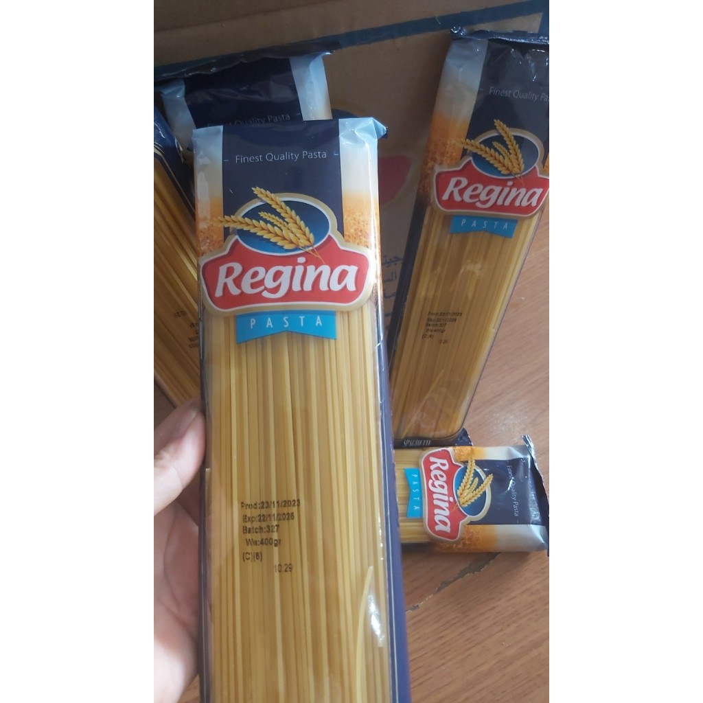MÌ Ý SPAGHETTI REGINA PASTA- 400G - Mỳ ý sợi tròn thơm ngon hợp sốt cà ...
