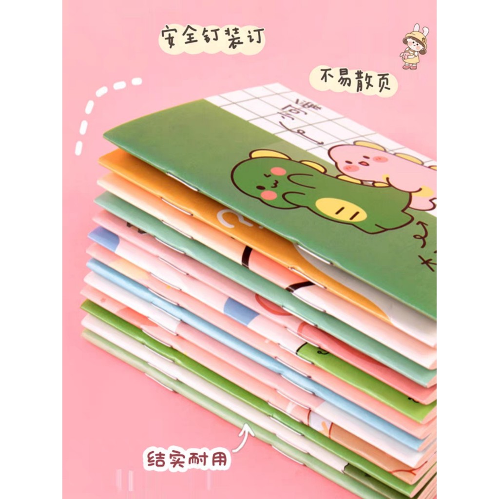 Sổ tay, note book, sổ ghim gáy A5, A7 - sổ ghi chép tiện lợi cho bé ...