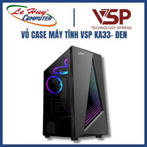 VỎ CASE MÁY TÍNH VSP KA33- ĐEN | Shopee Việt Nam