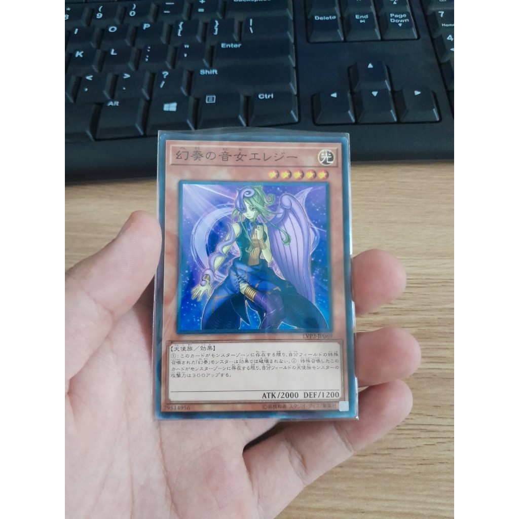 [ 05072024 ] Thẻ bài Yugioh chính hãng Elegy The Melodious Diva - LVP3-JP069 - Common | Shopee ...