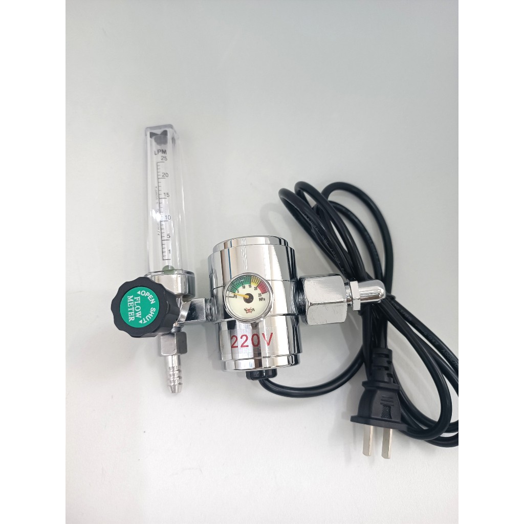 [Loại đẹp] Đồng hồ tiết kiệm khí CO2 có ống đo lưu lượng khí - Phụ kiện hàn mig | Shopee Việt Nam