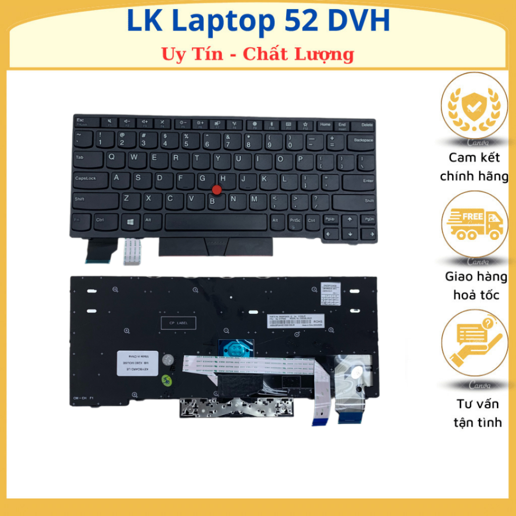 Bàn phím Lenovo Thinkpad X280 X285 20KF 20KE New 100% Bảo hành 6 tháng ...
