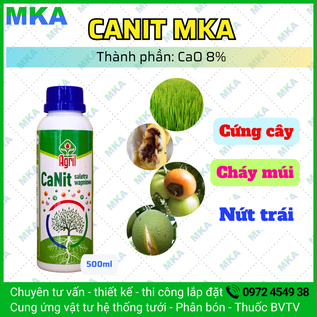 CANIT MKA canxi nitrate dạng SL chai 500ml | Shopee Việt Nam