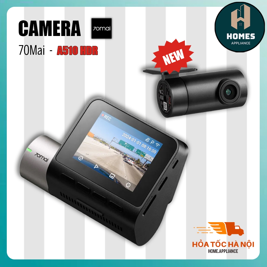 Camera Hành Trình 70mai A510 4G, 3K HDR | Camera Hành Trình Ô tô 70mai ...