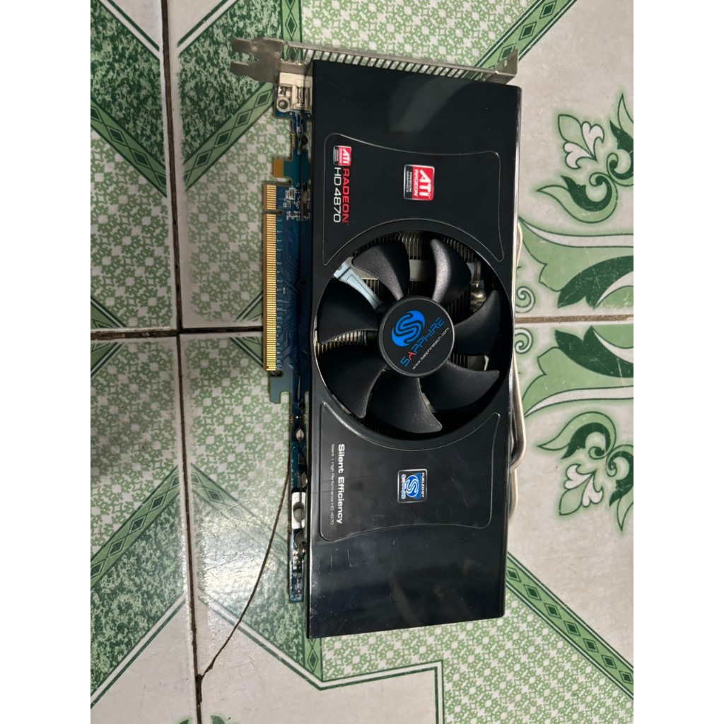 Card Màn Hình VGA ATI HD 4870 DDR5 512M | Shopee Việt Nam