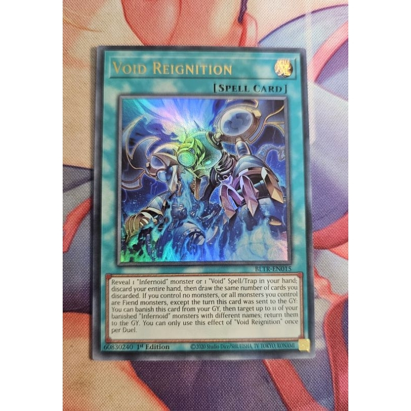Thẻ bài Yugioh : Void Reignition (TCG) | Shopee Việt Nam