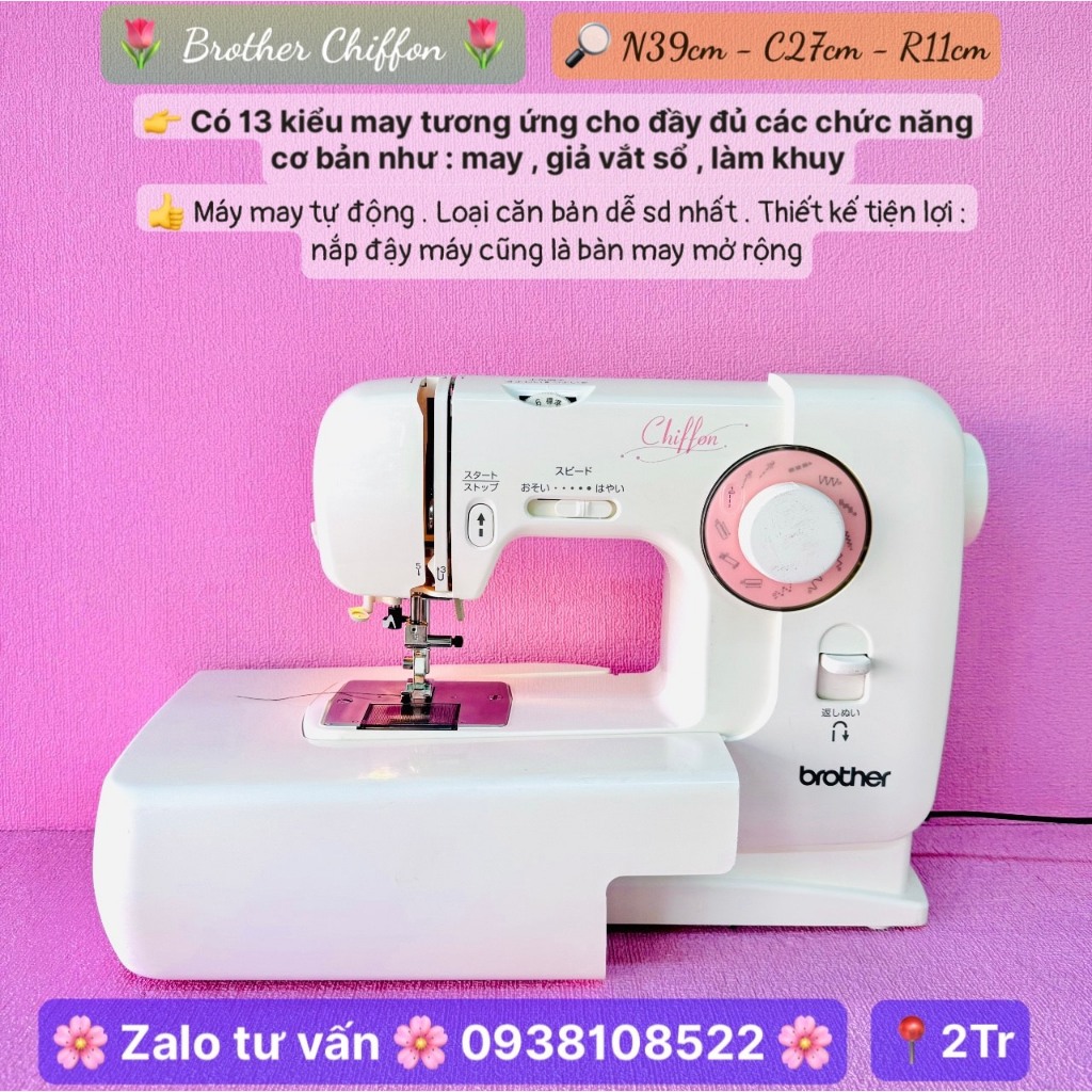 MÁY MAY MINI BROTHER NHẬT BẢN | Shopee Việt Nam