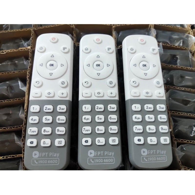 Remote Điều khiển FPT tv 4K FX6 truyền hình- hàng loại tốt- bảo hành 2 ...