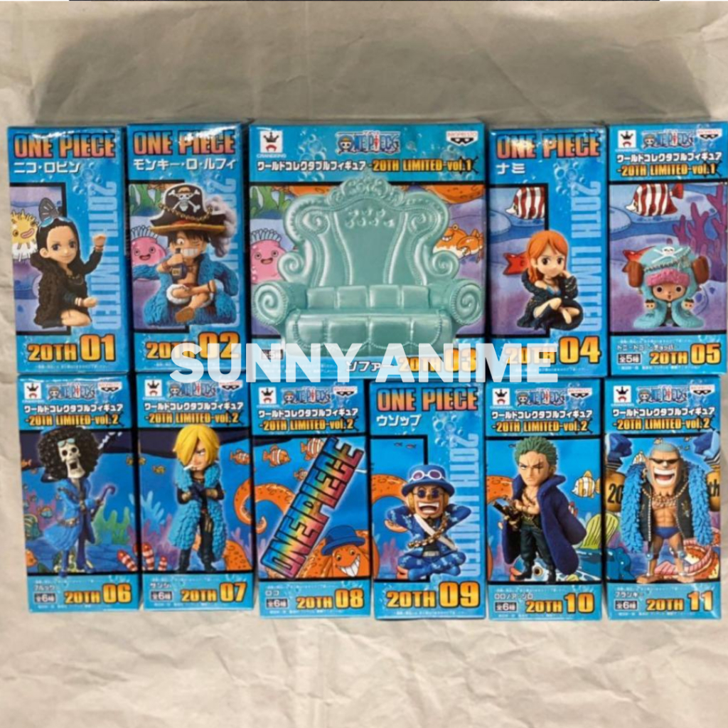 [Có sẵn 🔥] Mô hình One Piece chính hãng - Onepiece 20th LIMITED 1 & 2 WCF - Mô hình One piece ...