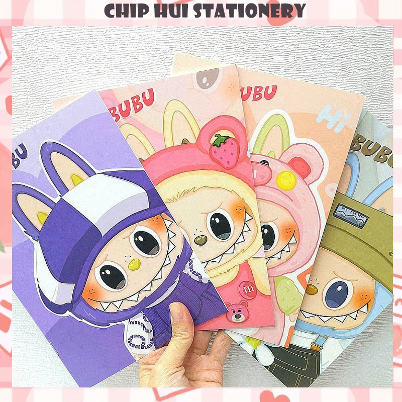 Sổ LABUBU - CAPYBARA 32 trang giấy kẻ ngang, size A5 148x210mm | Shopee ...