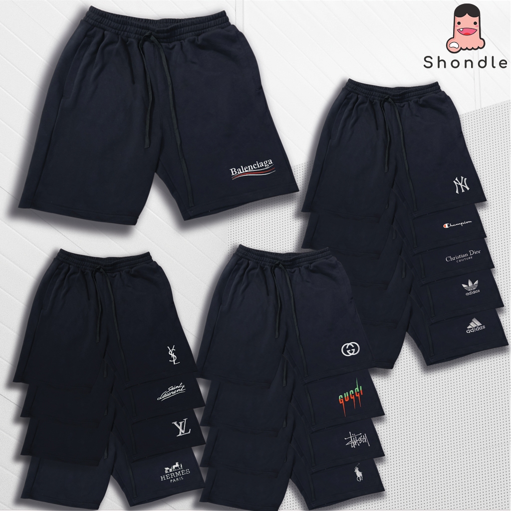 Quần Short Nỉ Thêu Chữ, Thêu Logo , Quần Short Cham,Short Balen ...