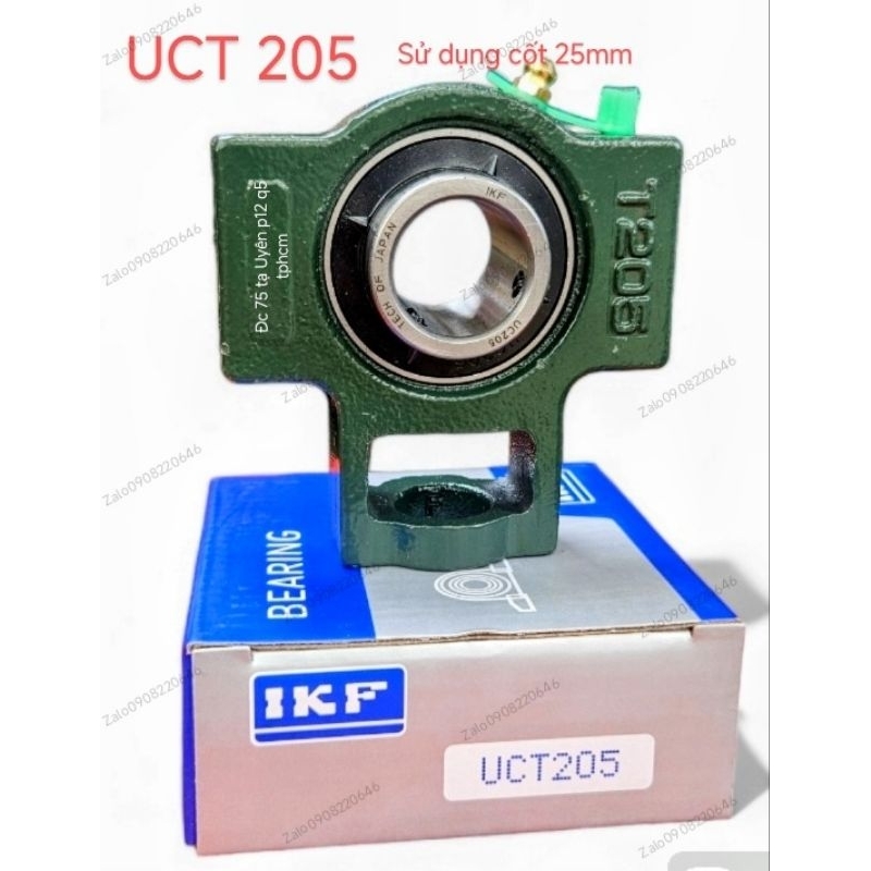 Gối đỡ vòng bi UCT205 IKF ( sử dụng cốt 25mm) | Shopee Việt Nam