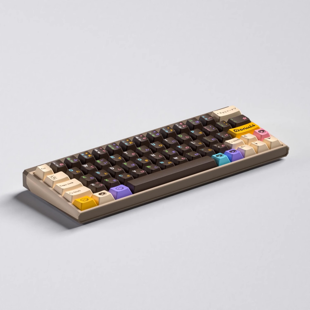 Keycap Chocolate Donut - Cherry Profile | Shopee Việt Nam