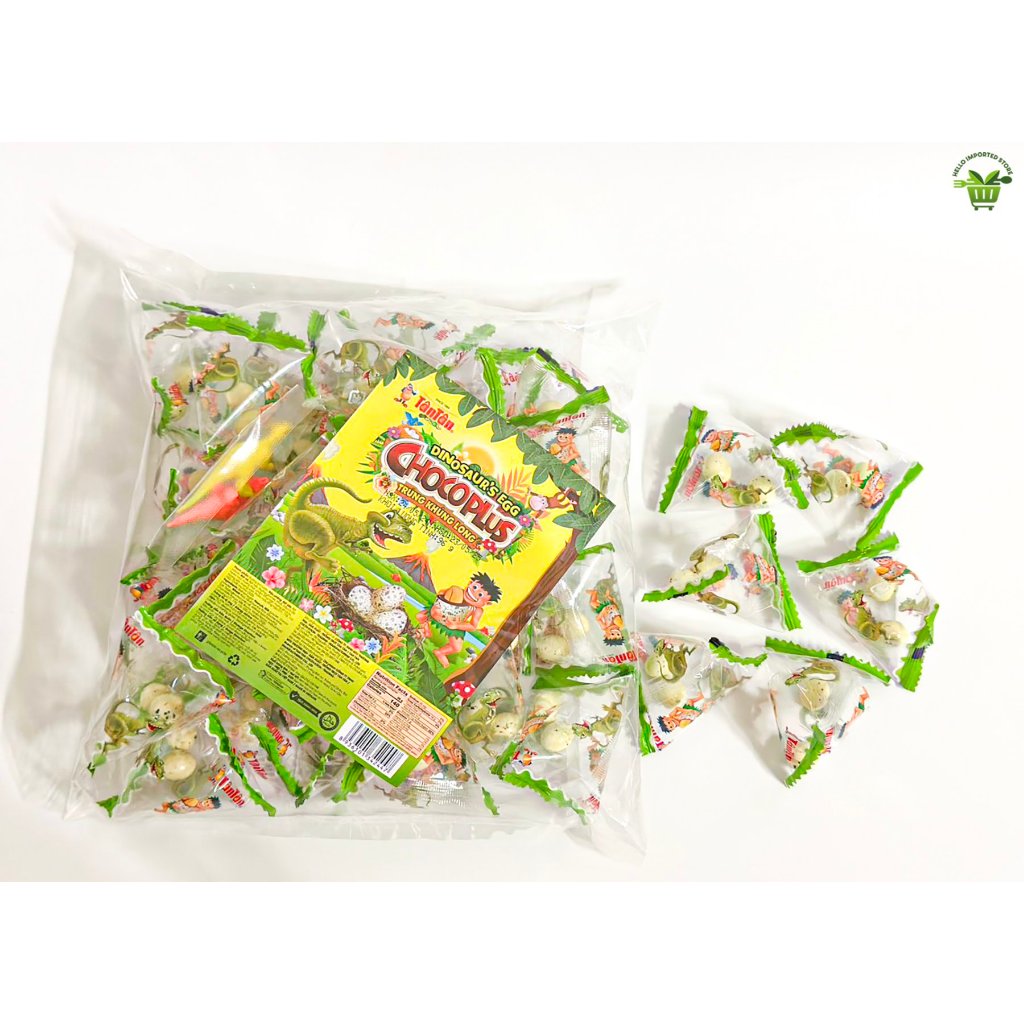 Sôcôla Đậu Phộng Trứng Khủng Long Chocoplus Tân Tân Bịch 92g ( 30 gói ) | Shopee Việt Nam